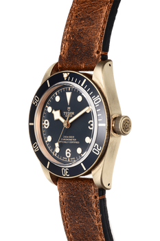 Heritage Black Bay Bucherer Blue Edition Bronze Automatic - Tourneau