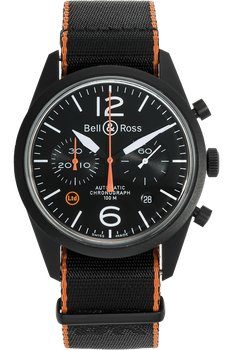 Pre-Owned Bell & Ross BR 126 Carbon Orange (BRV126-O-CA)