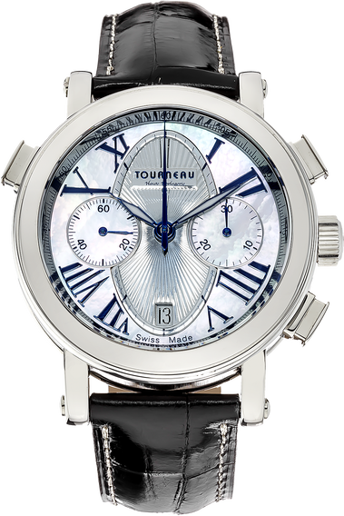 Pre-Owned Tourneau Gotham Blue Tahiti Automatic Limited Edition (TAHITI ...