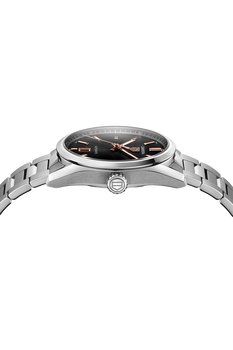 TAG Heuer Carrera Calibre 5 Automatic Black Steel Watch TAG Heuer Carrera Calibre 5 Automatic Black Steel Watch