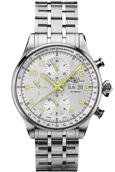 Ball Watch Trainmaster Pulsemeter Chronoraph (CM3038C-SJ-SL)