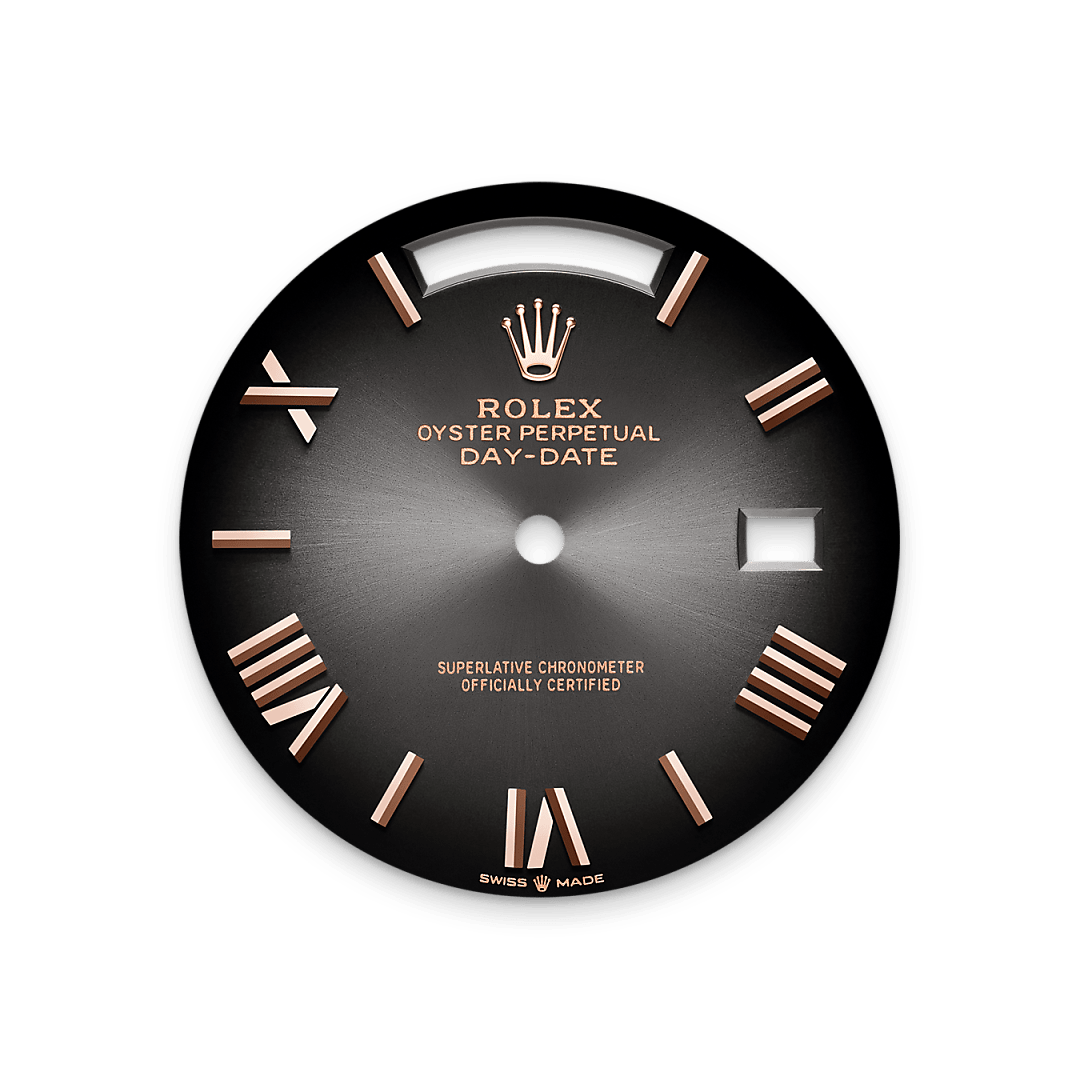 Rolex Day-Date 40 in 18 ct everose gold, M228235-0055 [Tourneau I Bucherer]