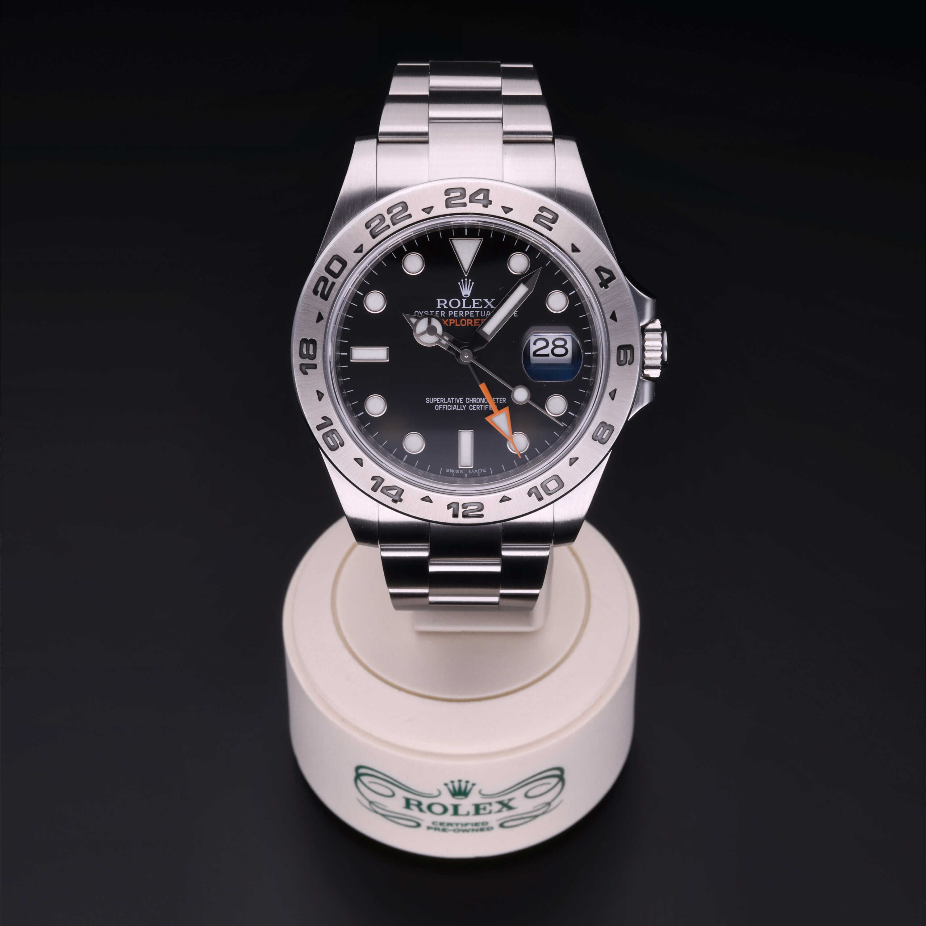 Rolex Certified Pre-Owned Explorer II 42 mm in Oystersteel, 216570-0002 ...