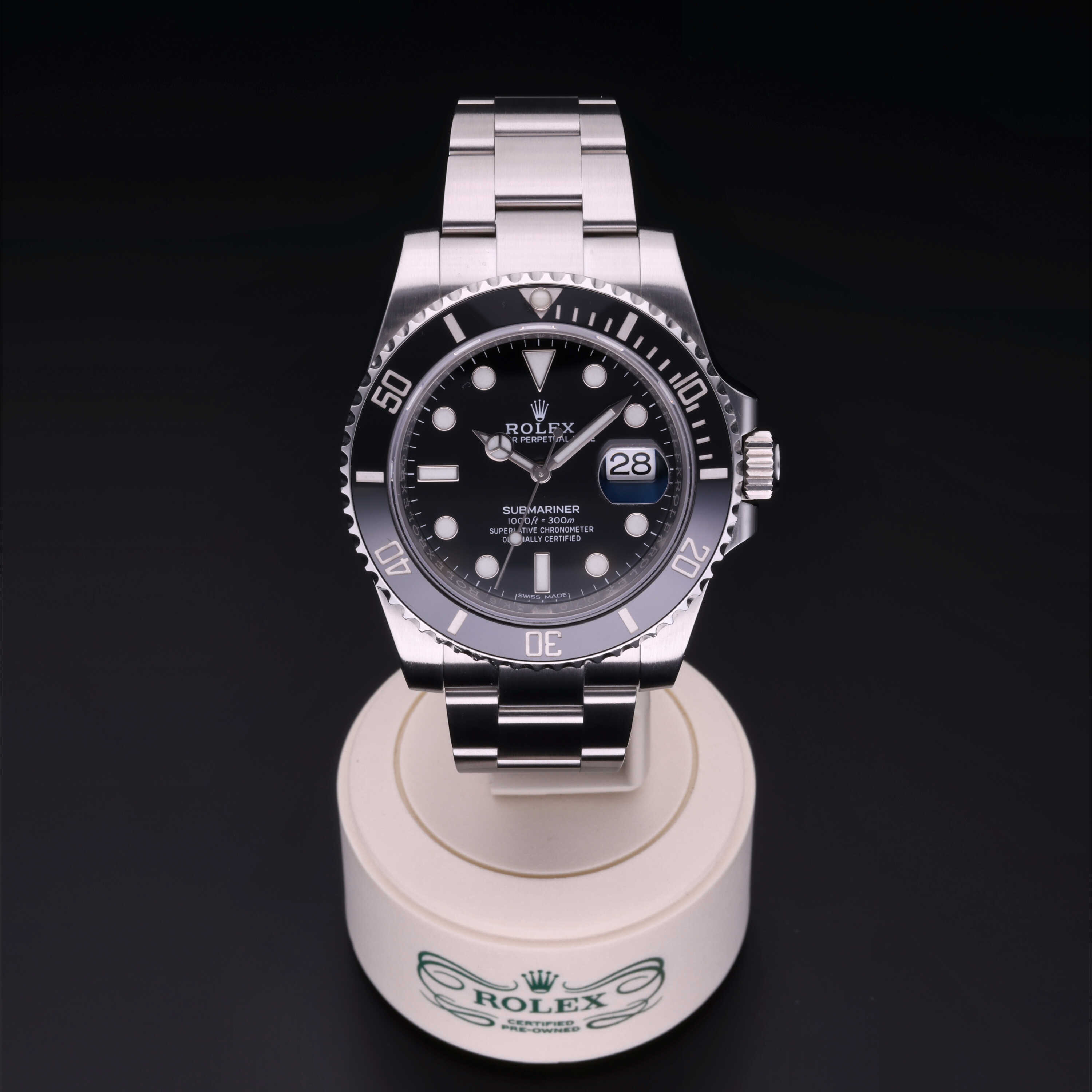 Rolex Certified Pre-Owned Submariner 40 mm in Oystersteel, 116610LN ...