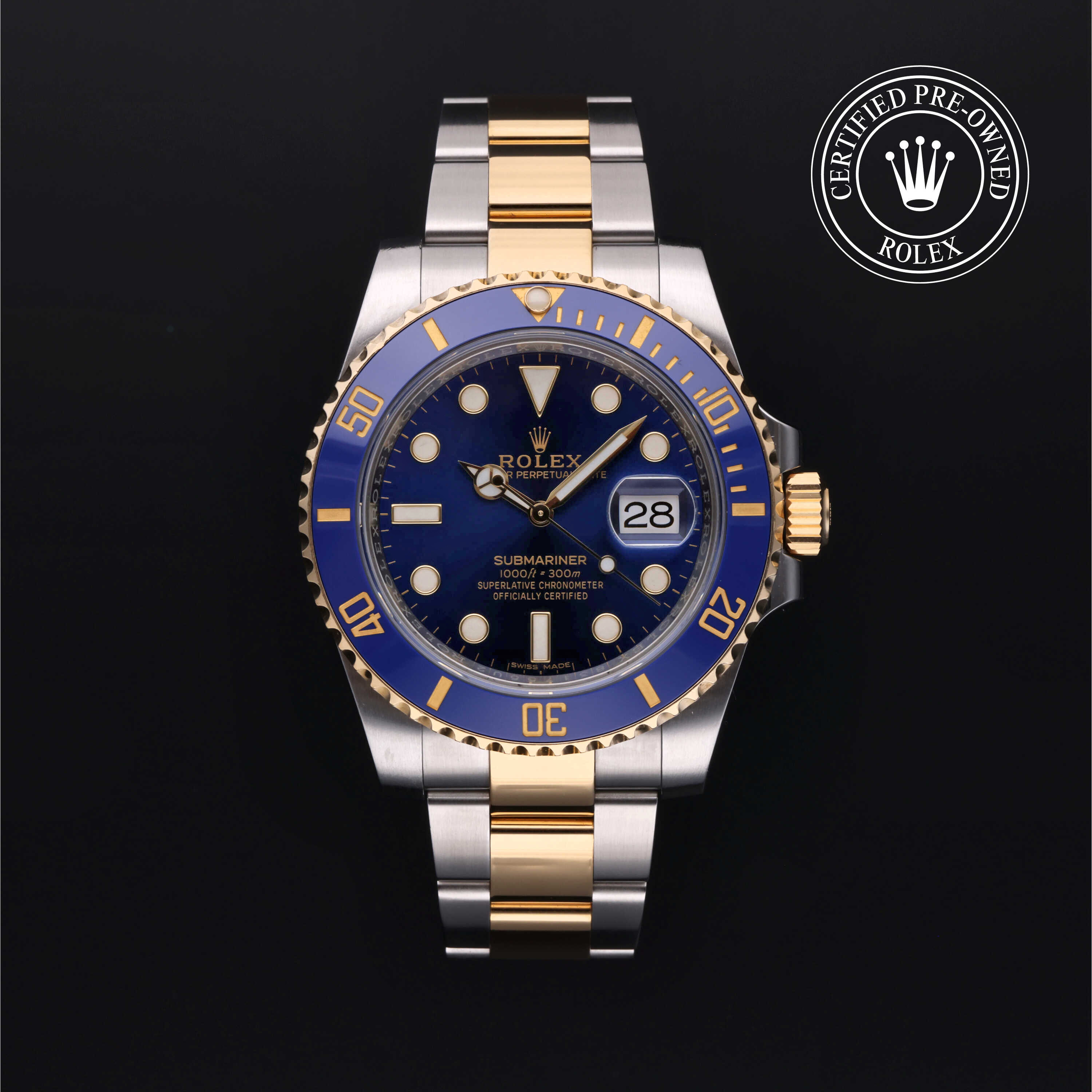 Rolex Certified Pre-Owned Submariner (116613LB)