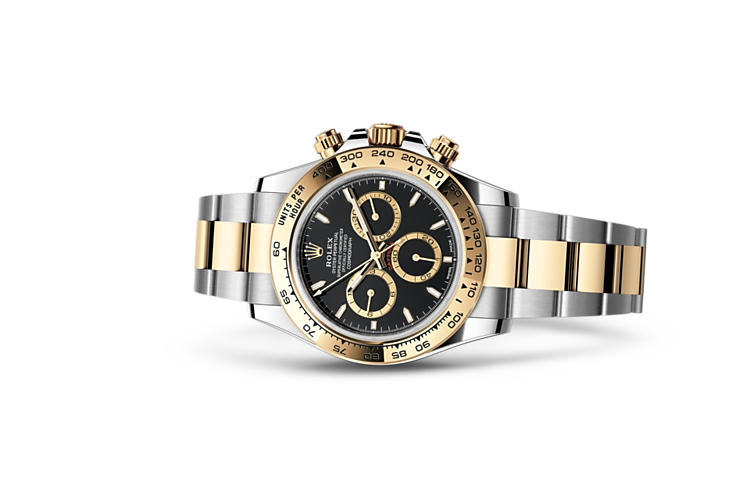 Rolex Cosmograph Daytona in Yellow Rolesor - combination of Oystersteel ...