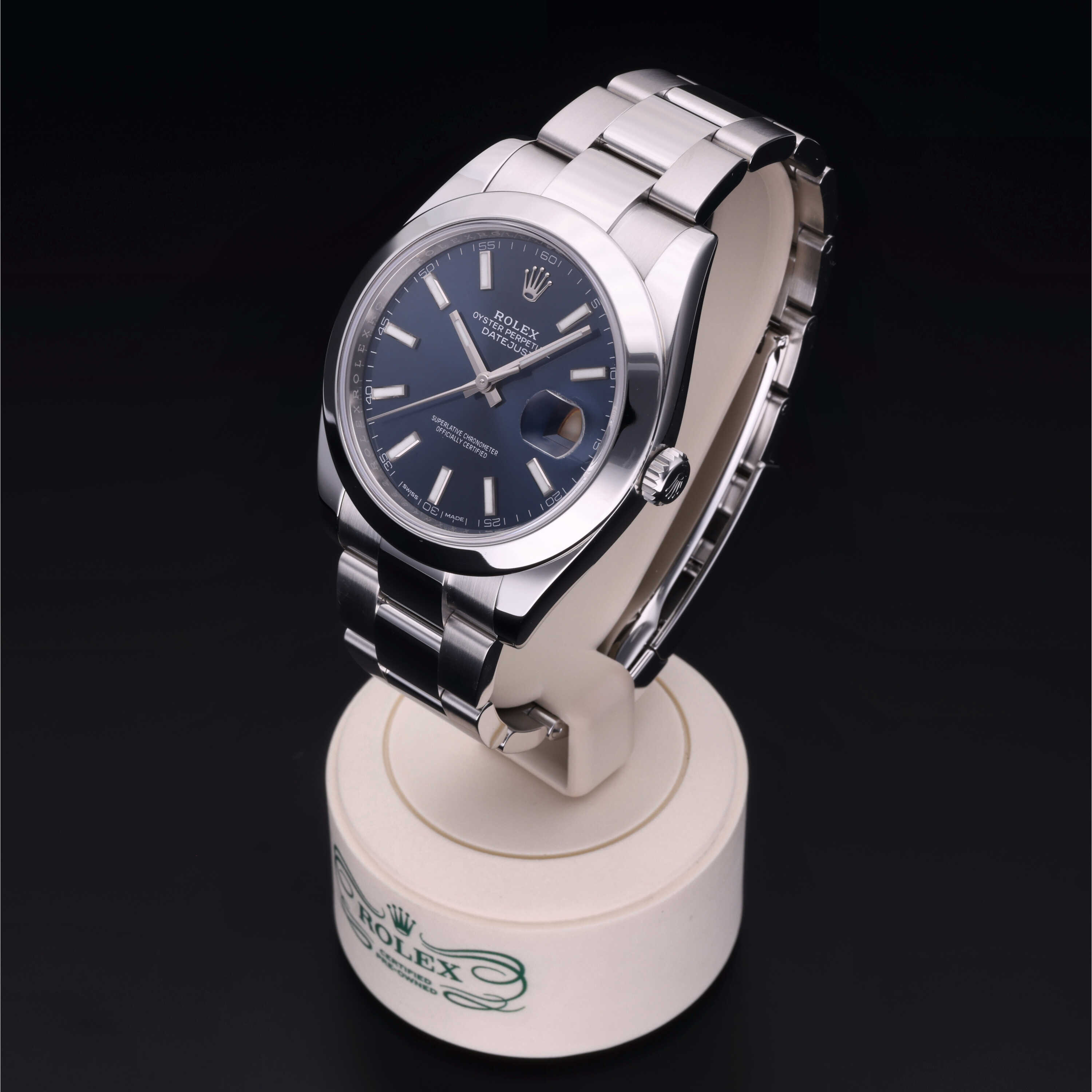 Rolex Certified Pre-Owned Datejust 41 41 mm in Oystersteel, 126300 ...