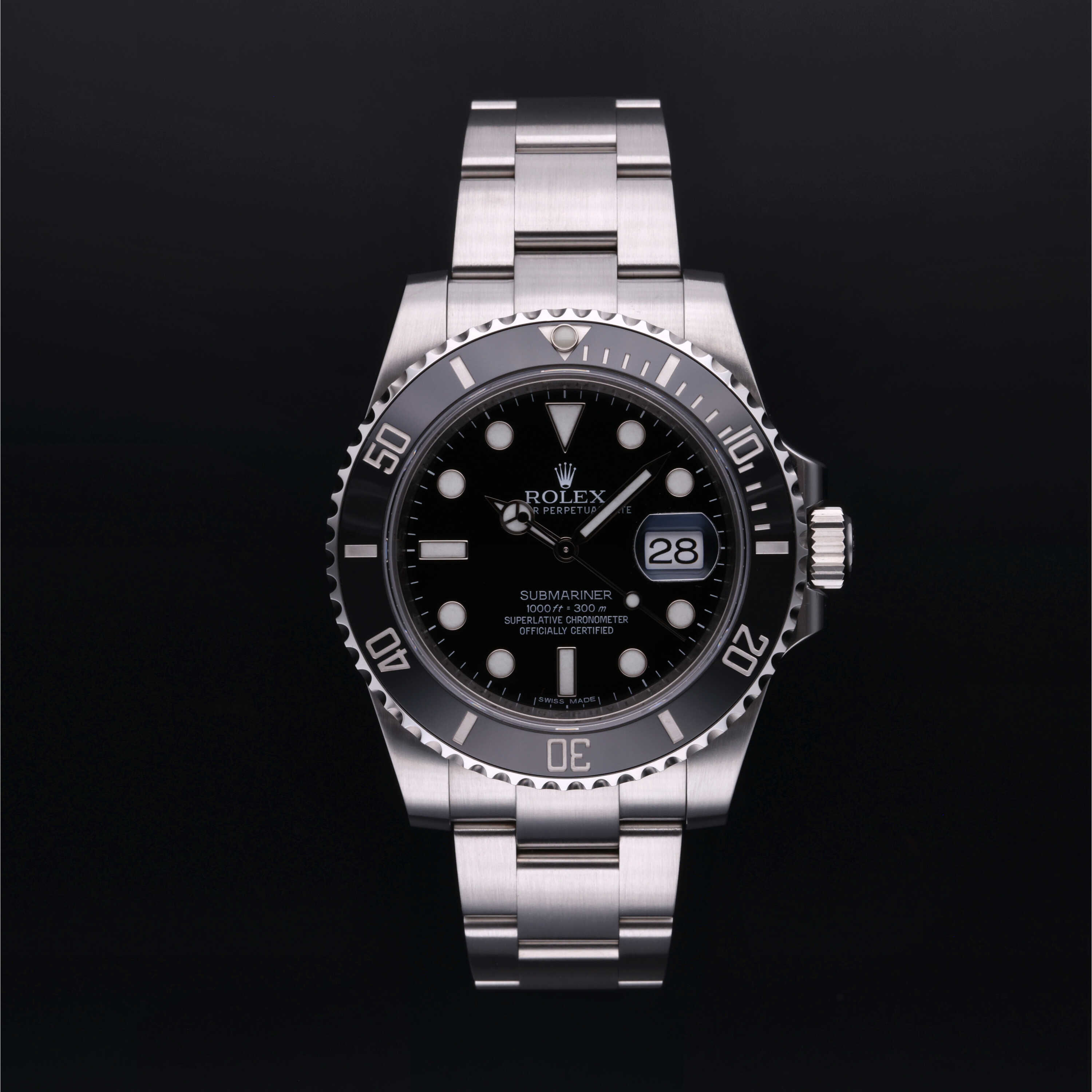 Rolex Certified Pre-Owned Submariner 40 mm in Oystersteel, 116610LN ...