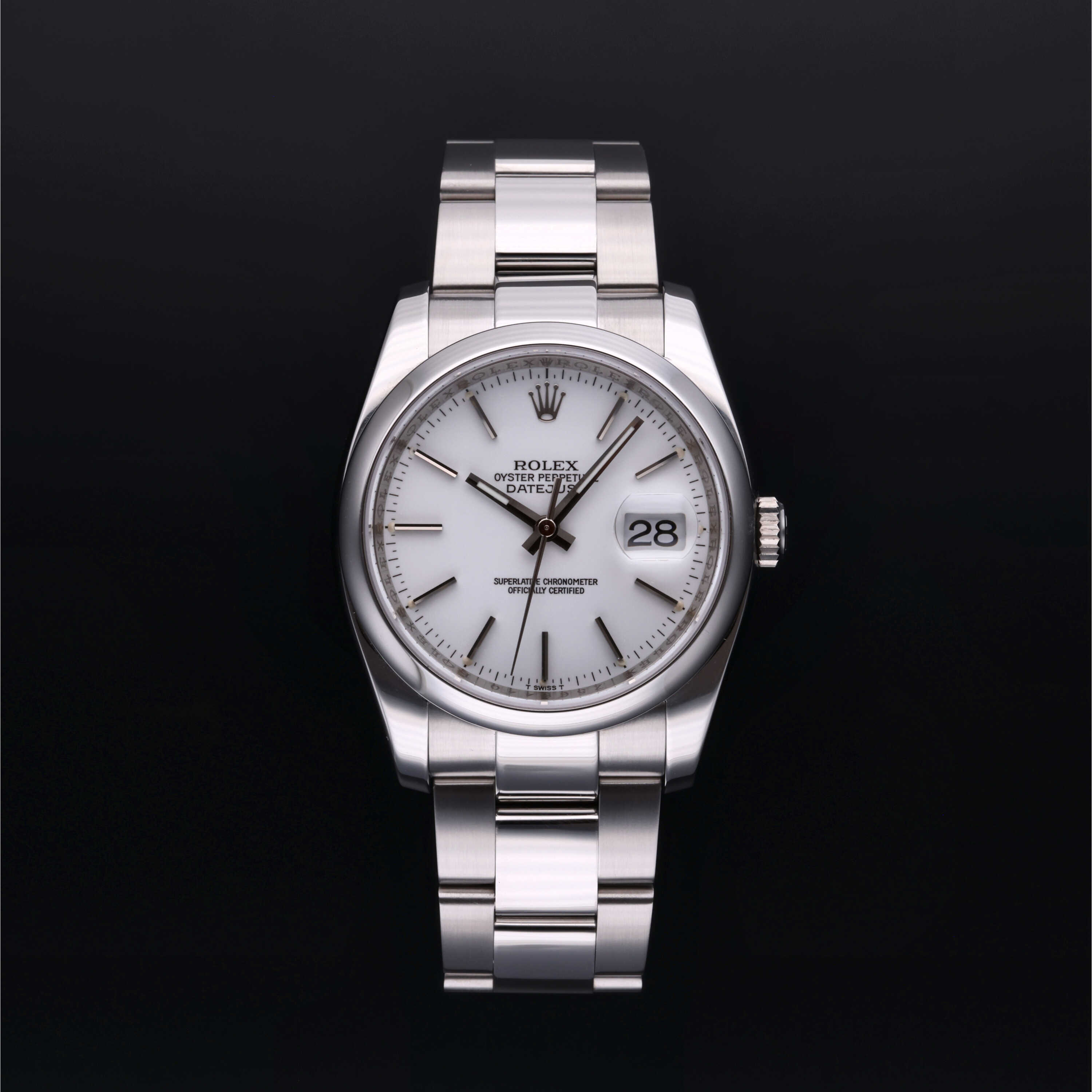 Rolex Certified Pre-Owned Datejust 36 mm in Oystersteel, 116200 ...