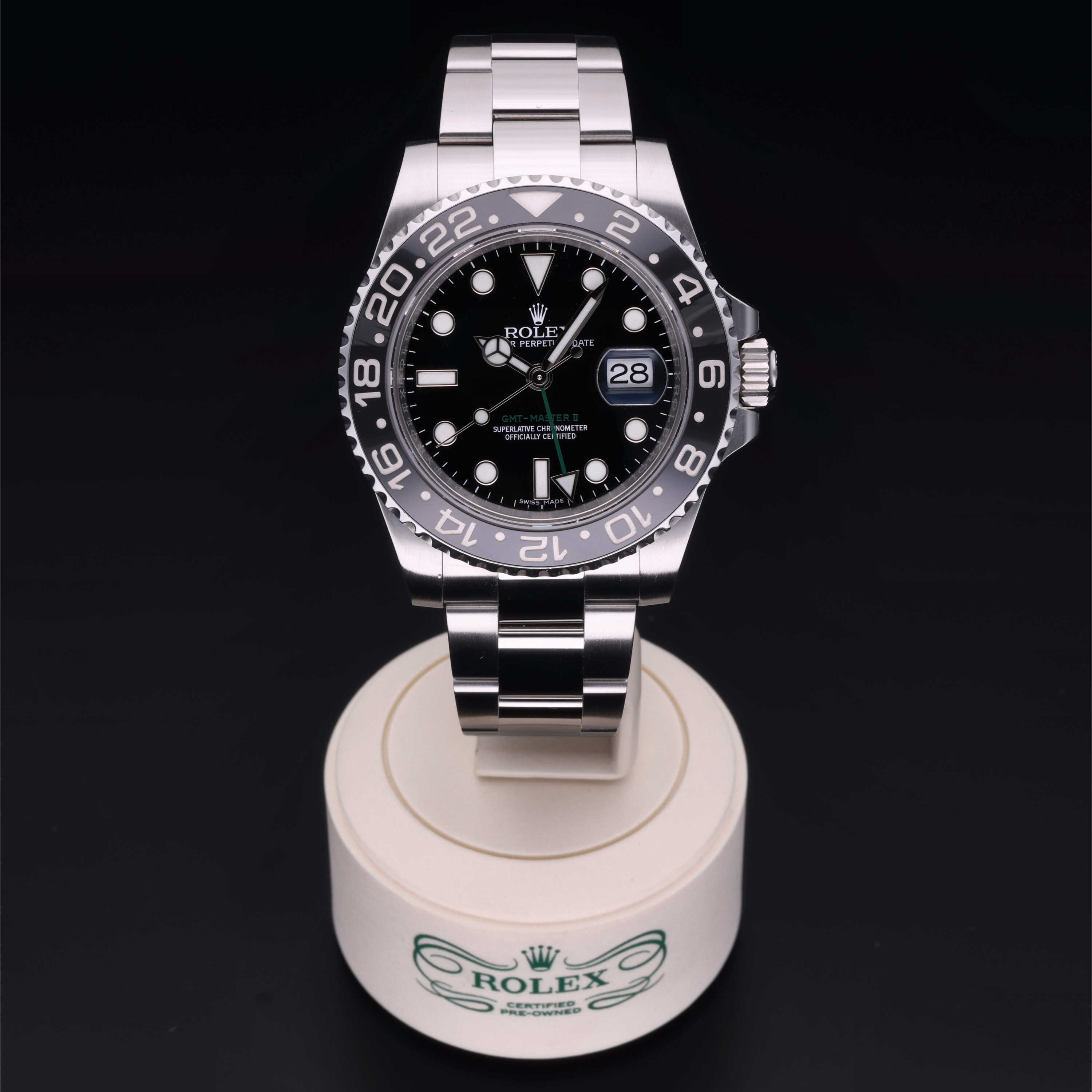 Rolex Certified Pre-Owned GMT-Master II 40 mm in Oystersteel, 116710LN ...