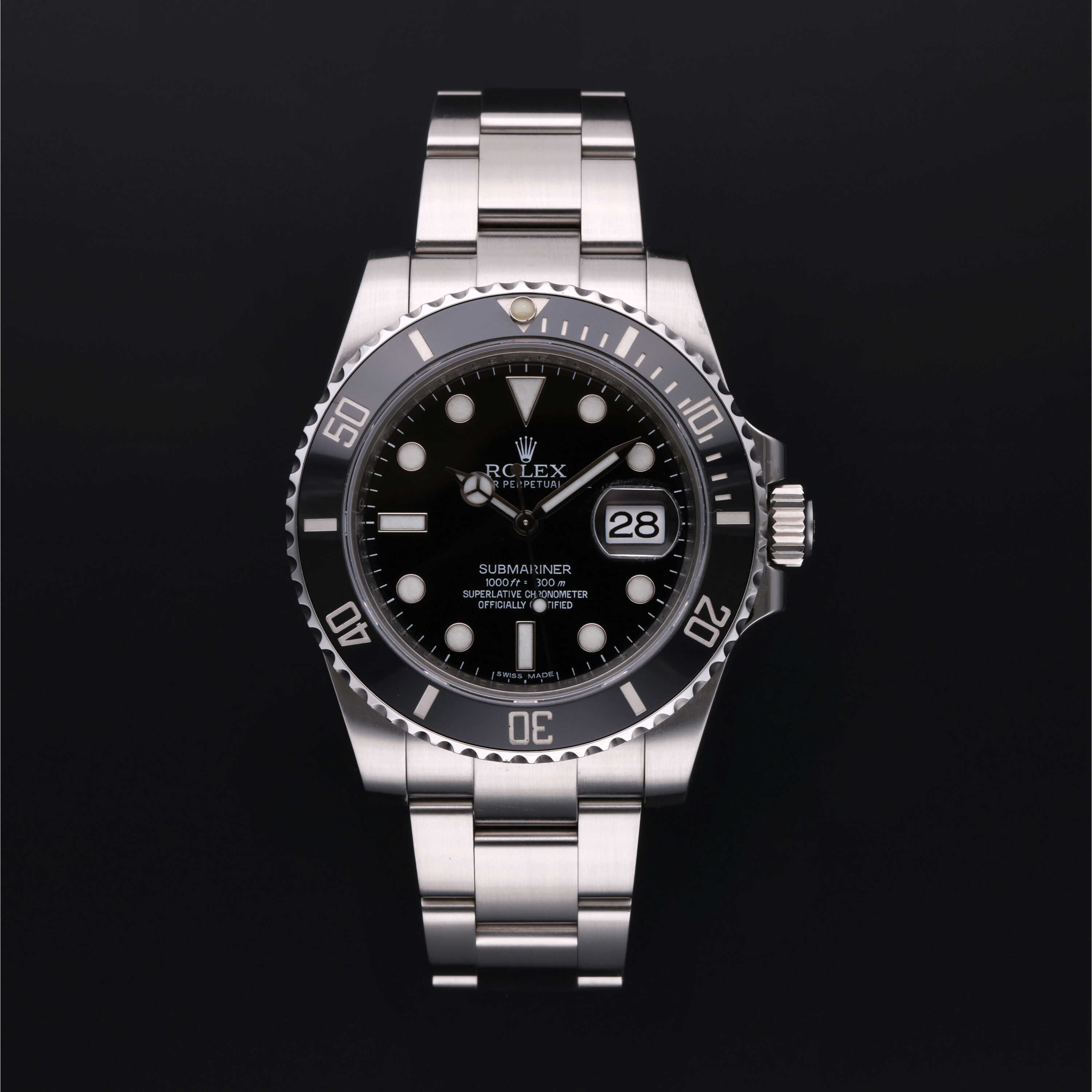 Rolex Certified Pre-Owned Submariner 40 mm in Oystersteel, 116610LN ...