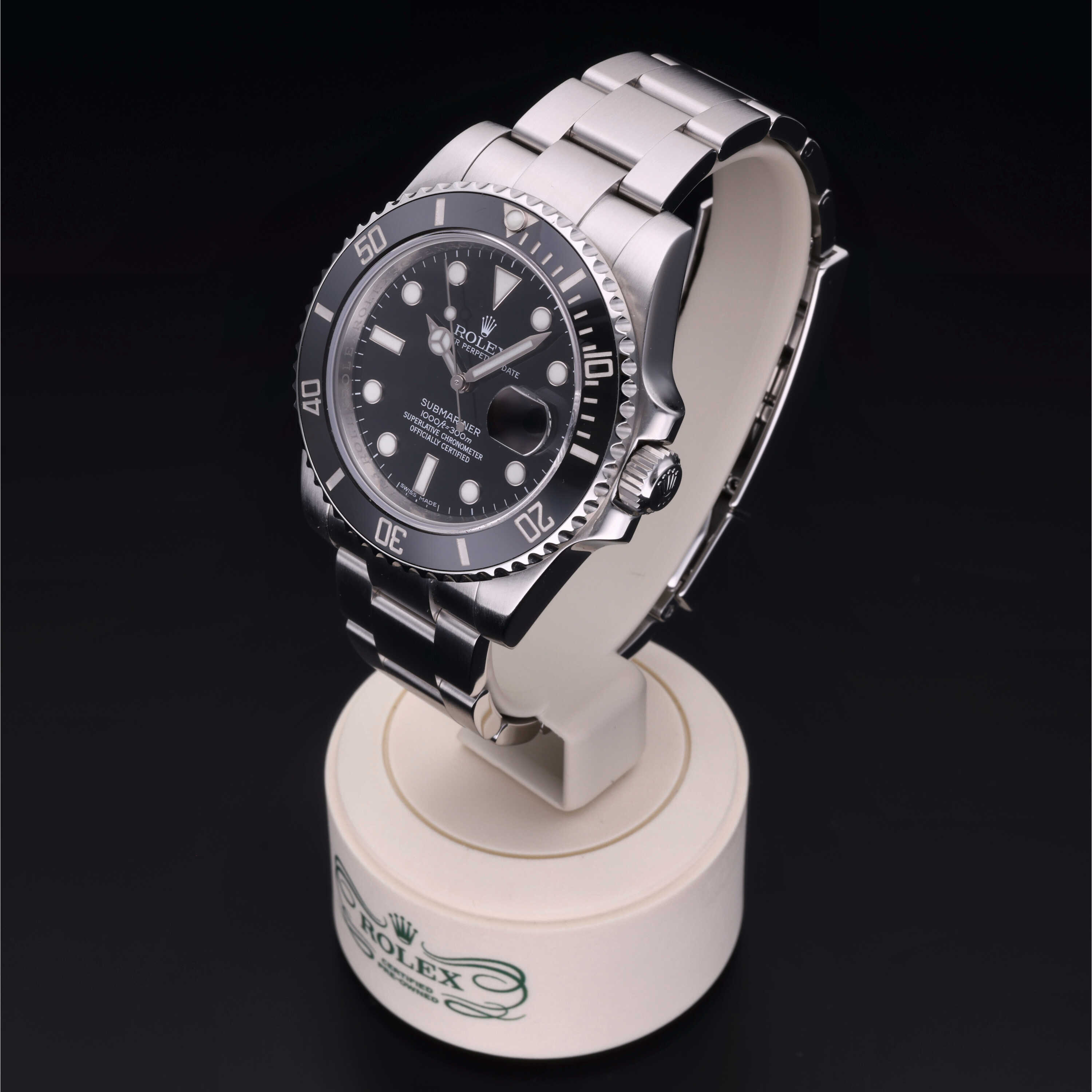 Rolex Certified Pre-Owned Submariner 40 mm in Oystersteel, 116610LN ...