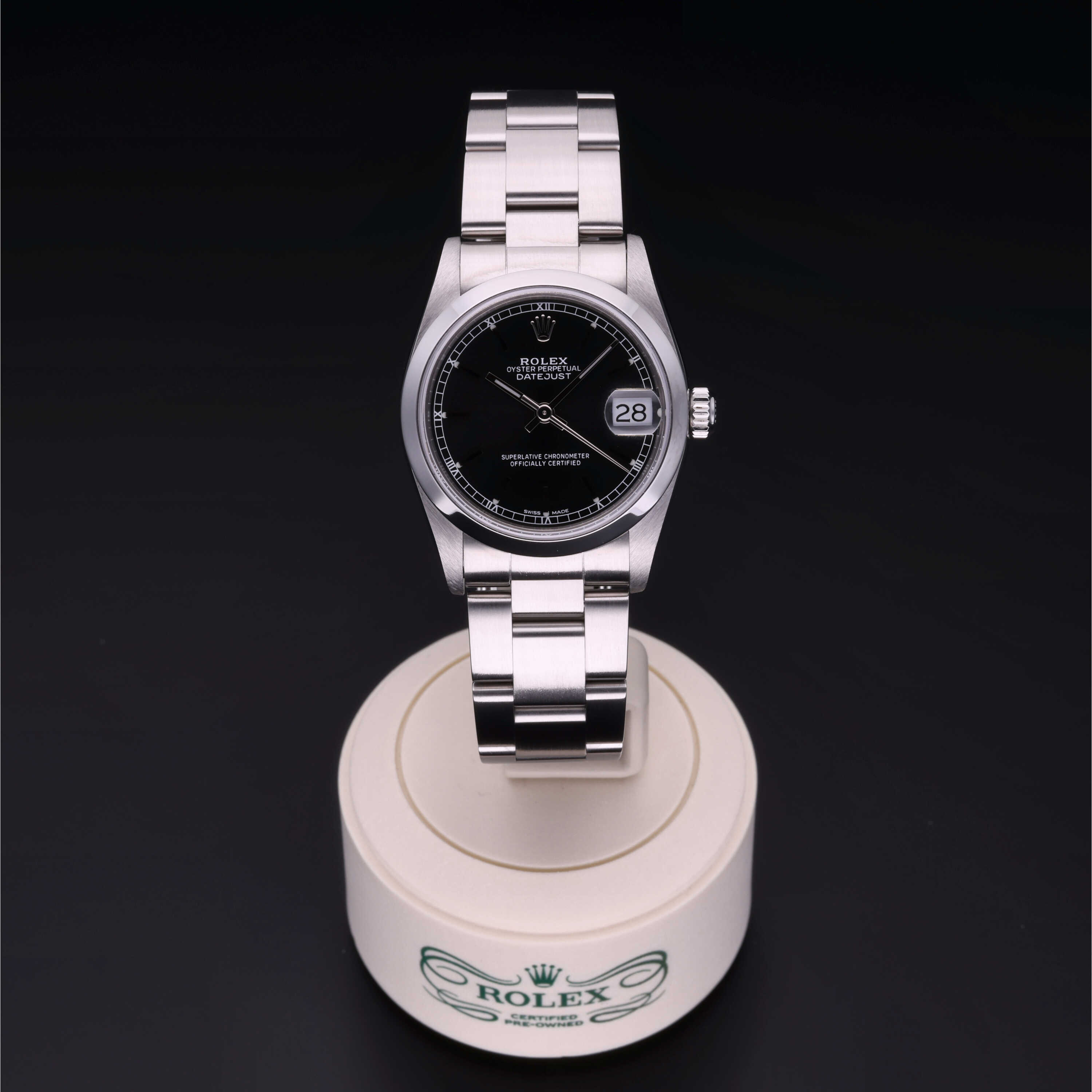 Rolex Certified Pre-Owned Datejust 31 mm in Oystersteel, 68240 ...