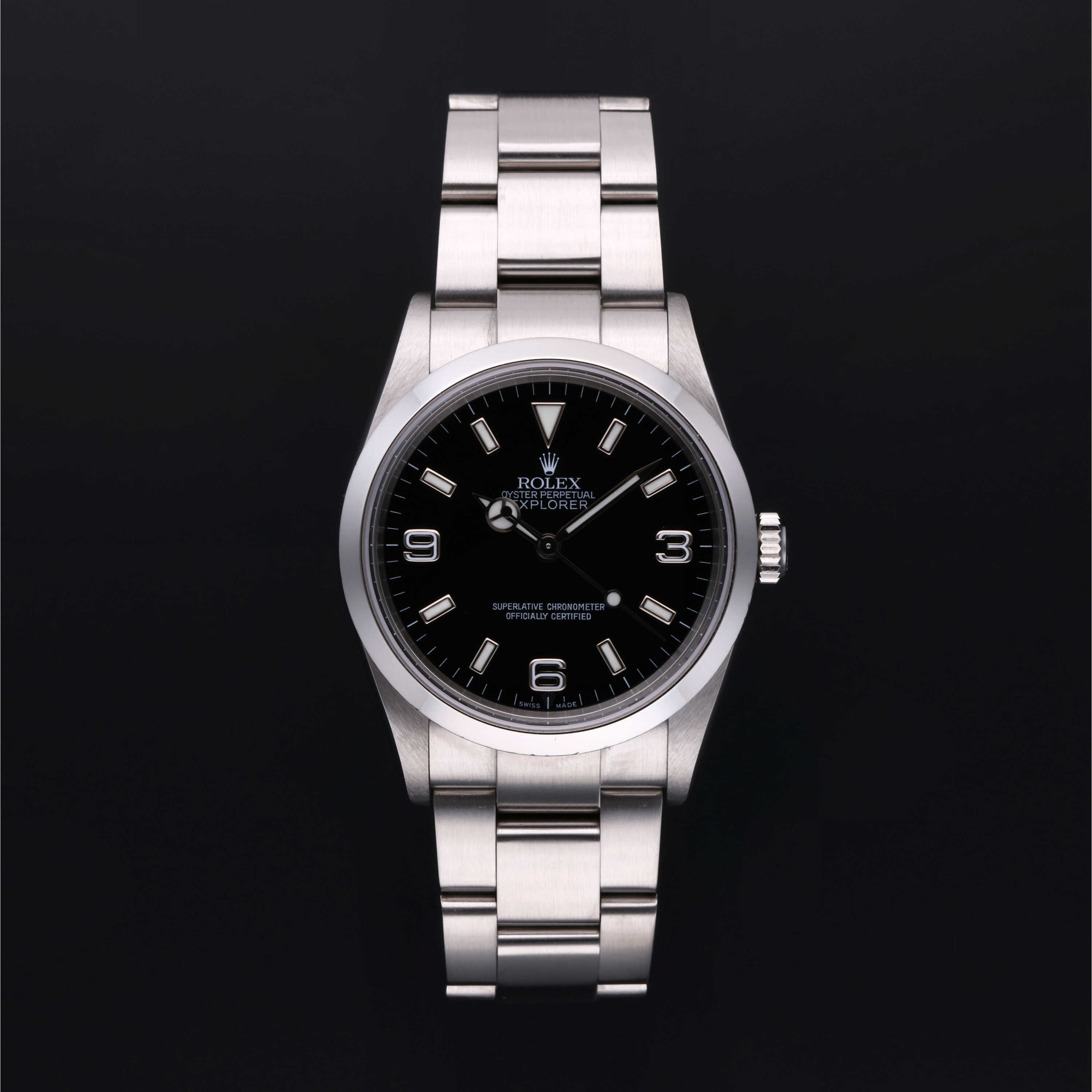 Rolex Certified Pre-Owned Explorer 36 mm in Oystersteel, 114270 | Tourneau | Bucherer